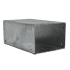 150mm x 100mm RHS Steel Joiner Connector – Galvanised – iDlvr